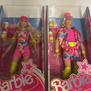 Mattel | Toys | Barbie The Movie Rollerblading Barbie And Ken Brand New ...